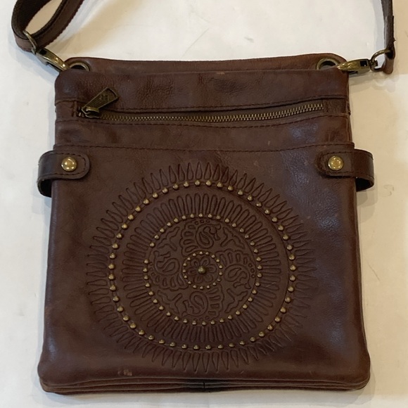 Patricia Nash | Bags | Patricia Nash Francesca Brown Leather Boho ...